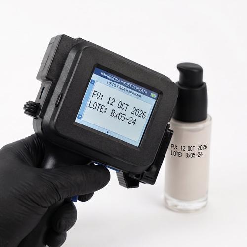 Mini Impresora Inkjet Portatil Gadnic Codificadora Laser Pantalla Color ...