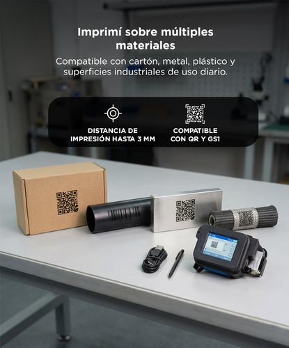 Mini Impresora Inkjet Portatil Gadnic Codificadora Laser Pantalla Color ...