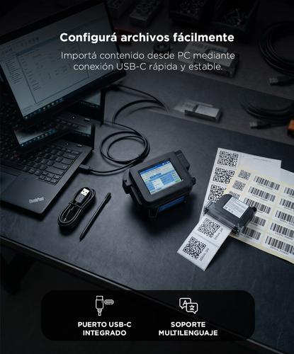 Mini Impresora Inkjet Portatil Gadnic Codificadora Laser Pantalla Color ...