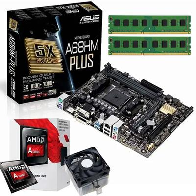 Combo Actualización PC AMD A6 7480 + A68 Asus + 8gb HDMI VGA Usb 3.0 ...