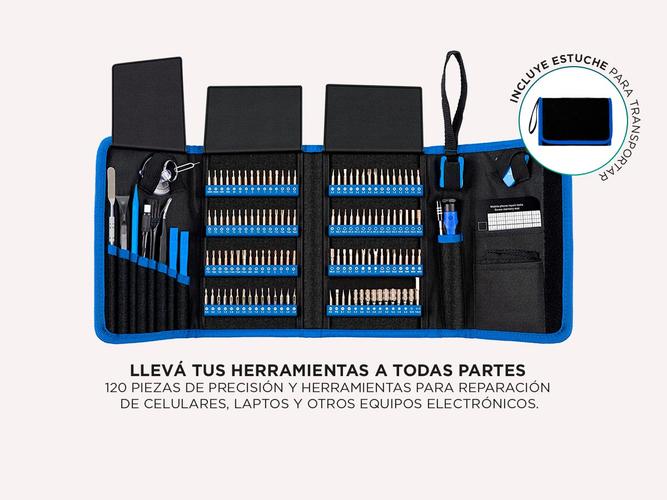 Juego de destornilladores de precisión Gadnic de 142 piezas ...