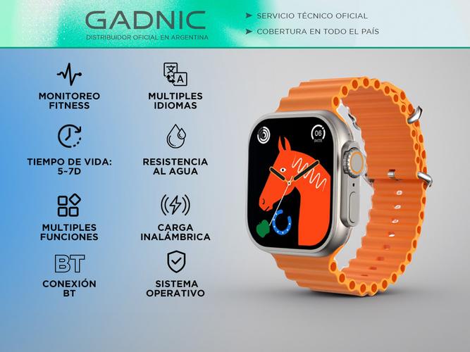 Smartwatch Gadnic Reloj Digital | Bidcom