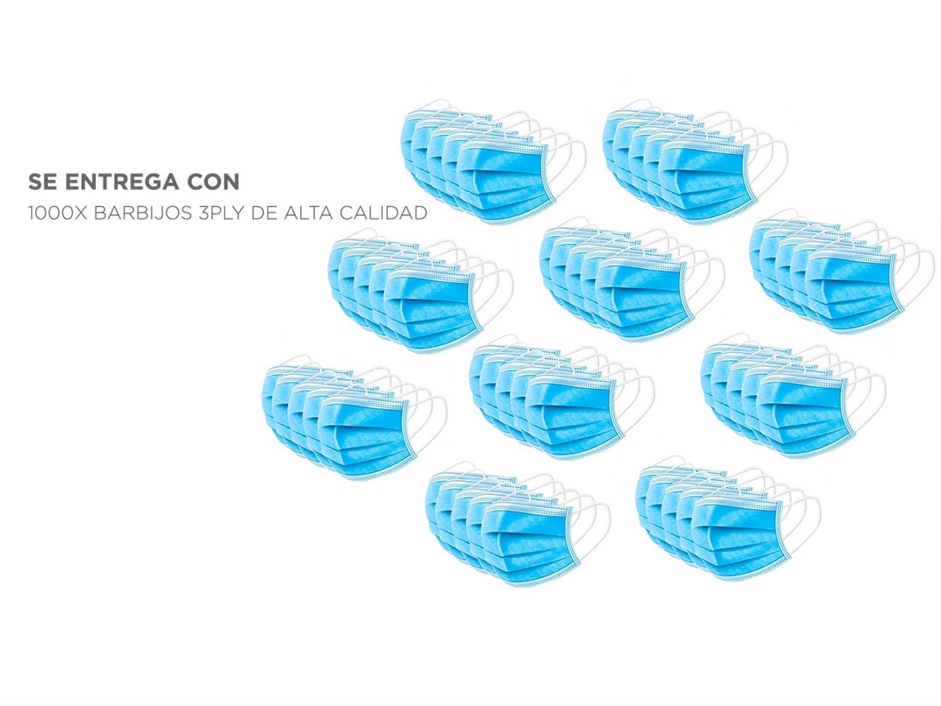 Barbijo Descartable 3PLY x 1000u | Bidcom