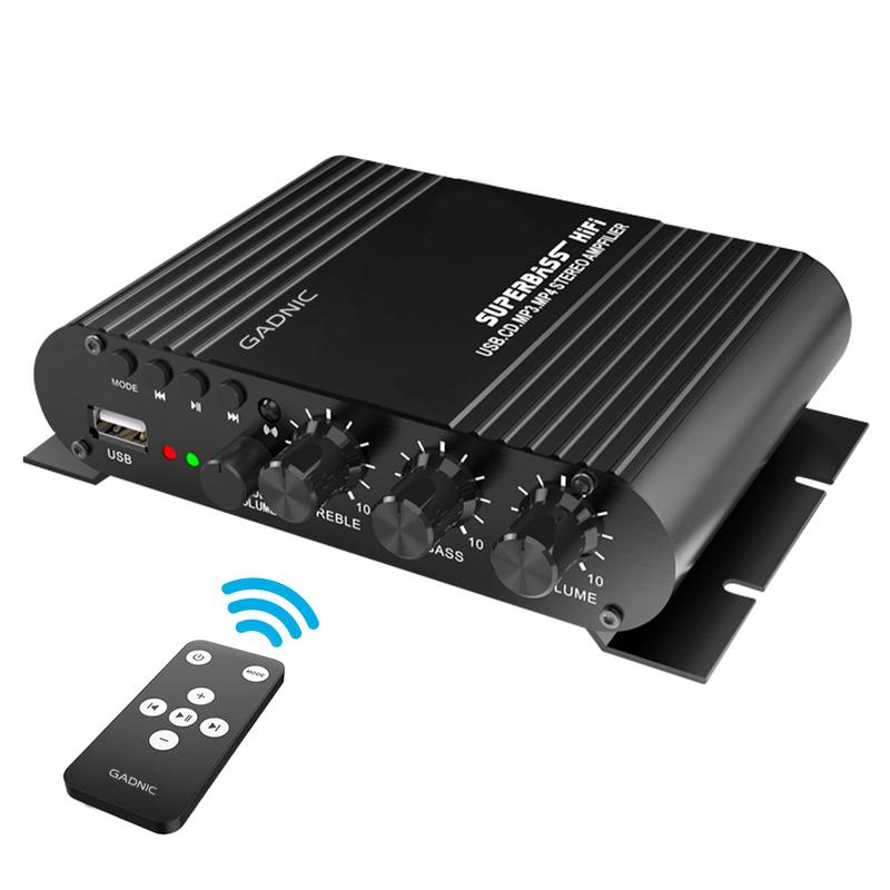 Amplificador Bluetooth Gadnic Potencia Para Auto | Bidcom