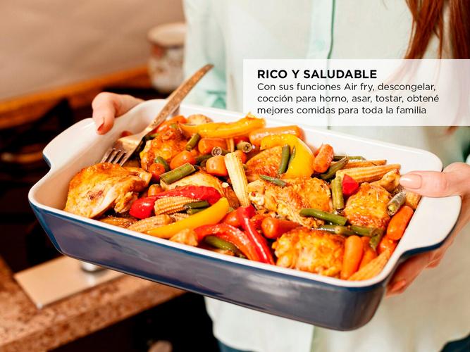 Freidora de Aire Gadnic 25lts con Accesorios | Gadnic