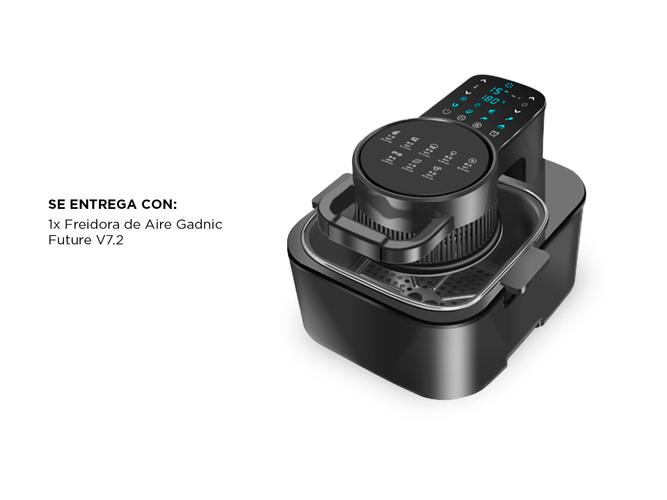 Freidora de Aire Future V7.2 Gadnic Tapa con Visor | Gadnic