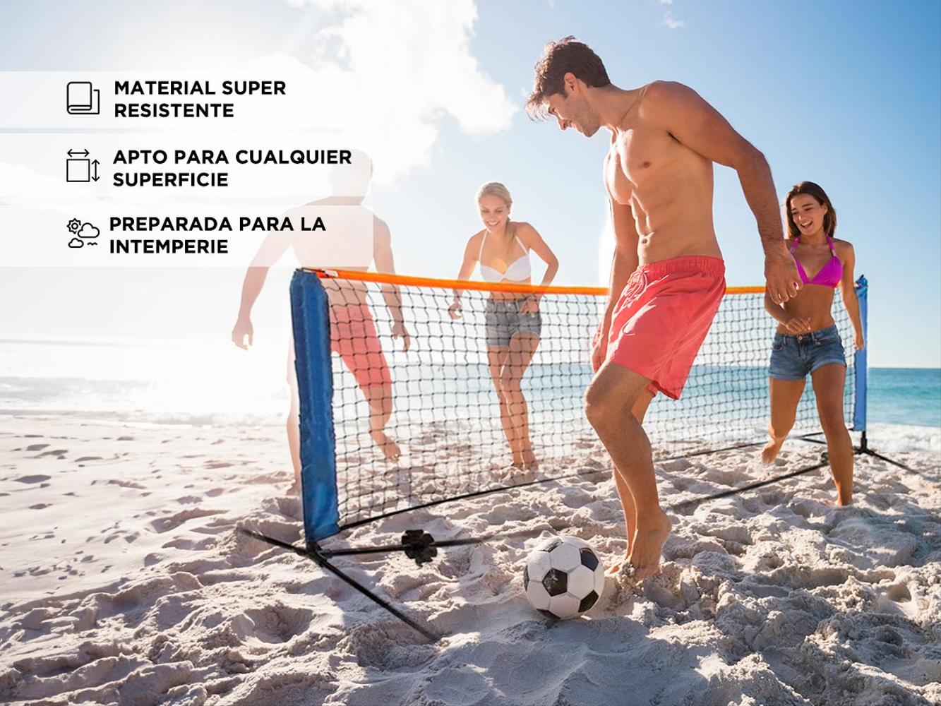 Red de Fútbol Tenis Gadnic Sport 3mts x 85cm alto Kit Completo | Gadnic