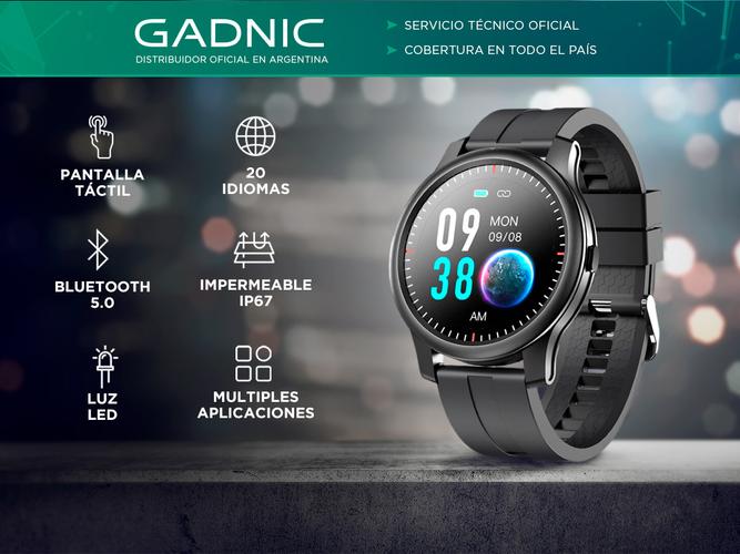 Smart Watch Gadnic SWTCH-207 Reloj Inteligente Pantalla Digital | Gadnic