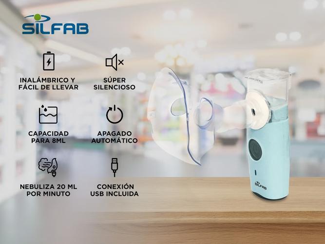 Nebulizador Silfab Mesh A Bateria Vp-m5 | Bidcom