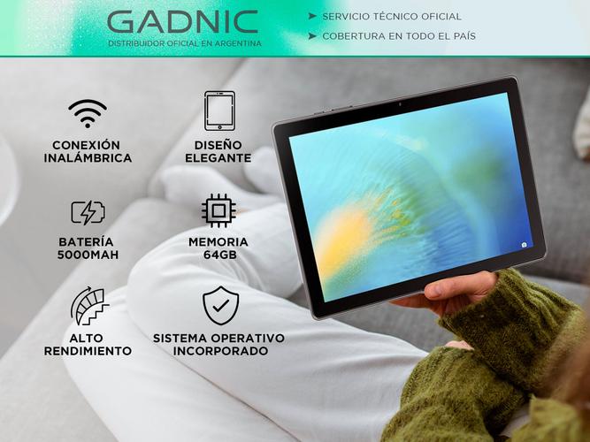 Tablet Gadnic 4GB RAM 64GB Android 10 Pulgadas | Bidcom