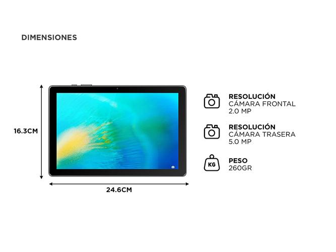 Tablet Gadnic 4GB RAM 64GB Android 10 Pulgadas | Gadnic