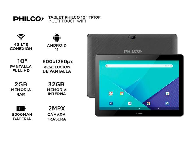 Tablet Philco 10" TP10F multi-touch WIFI | Bidcom