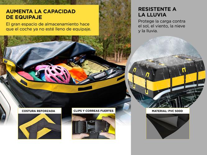 Bolso Porta Equipaje Auto Gadnic Impermeable | Gadnic