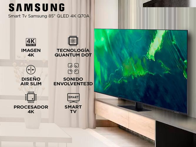 Smart Tv Samsung 85" QLED 4K Q70A | Bidcom