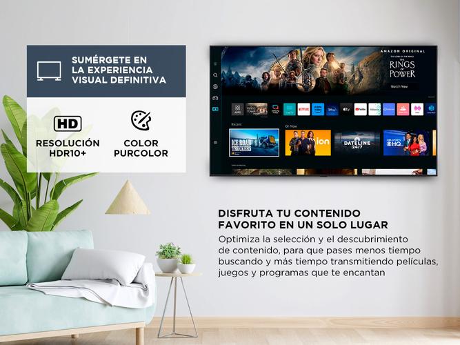 Smart TV Samsung 55"Crystal UHD 4K HDR CU7000 | Bidcom