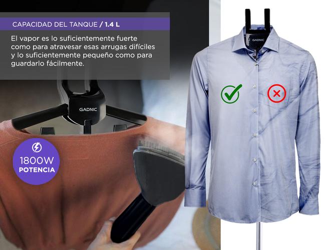 Vaporizador Plancha a Vapor Gadnic PL9000 | Gadnic