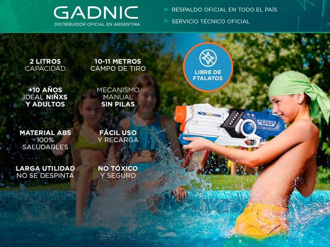 Pistola de Agua Lanzadora a Presión Gadnic WG5000 | Bidcom